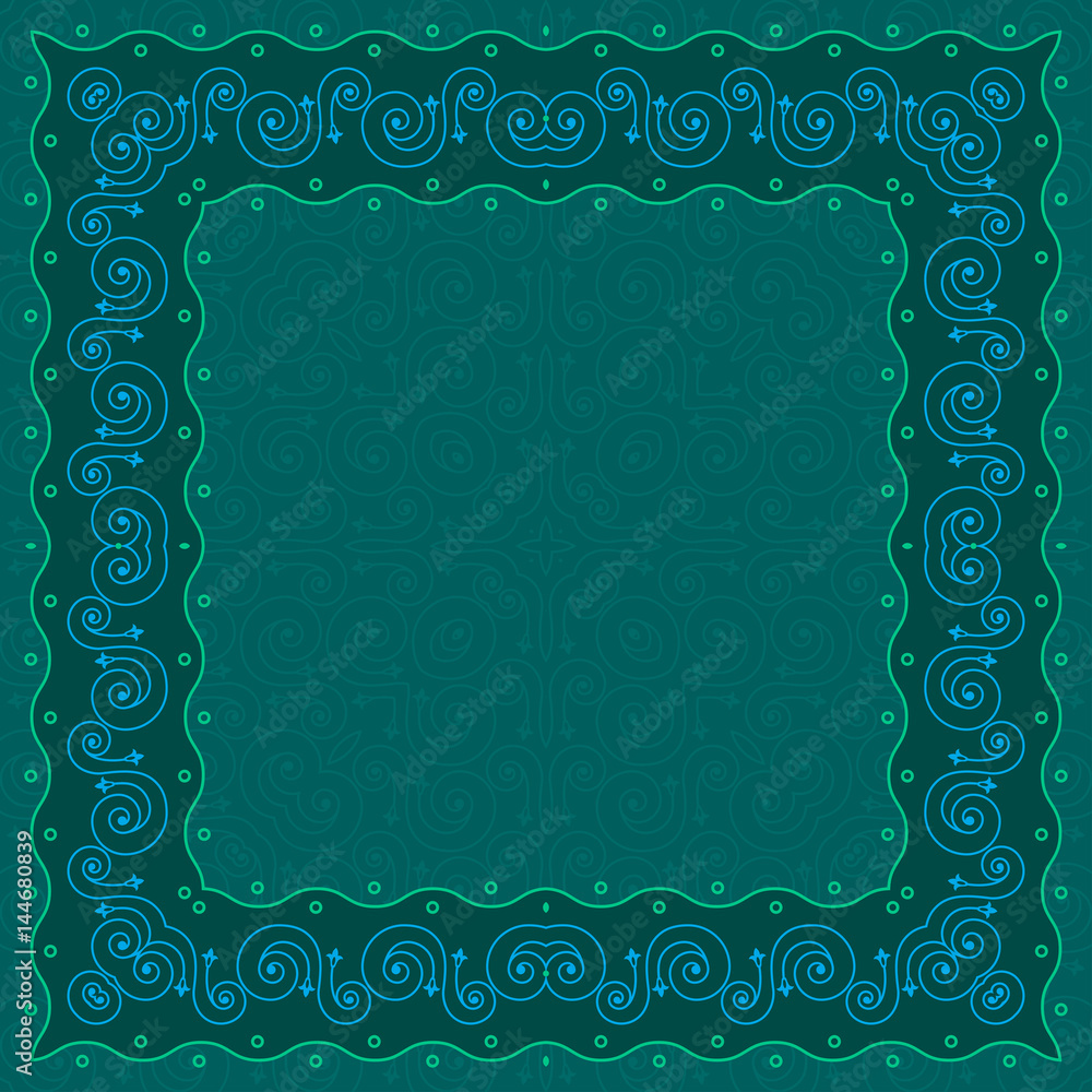 Frame Border Design Stock Vector | Adobe Stock