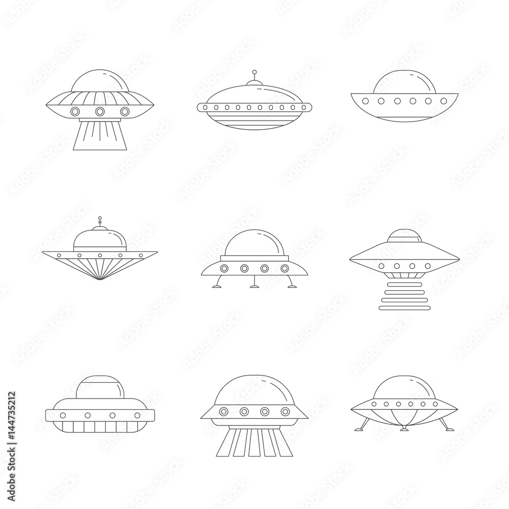 Ufo Outline