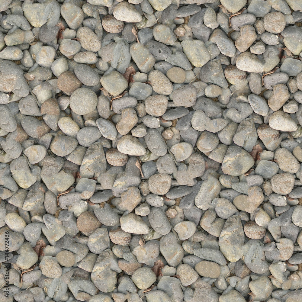 Gravel Perfectly Seamless Texture Stock Photo | Adobe Stock