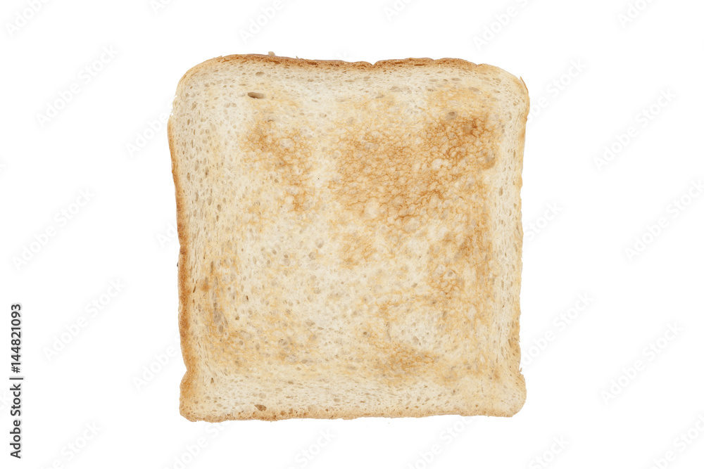 Scheibe Toastbrot Freisteller Stock-Foto | Adobe Stock