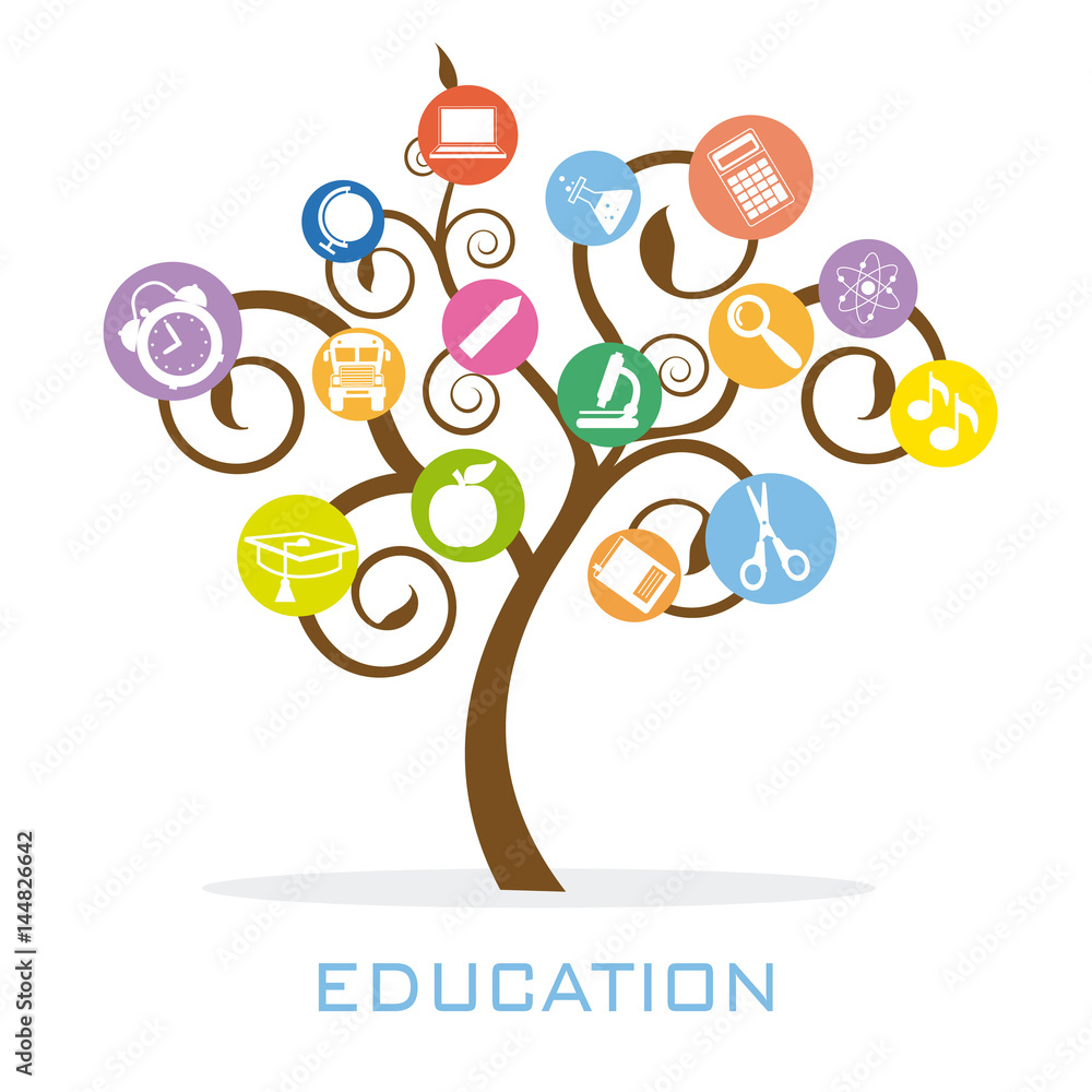 Education Tree Clipart