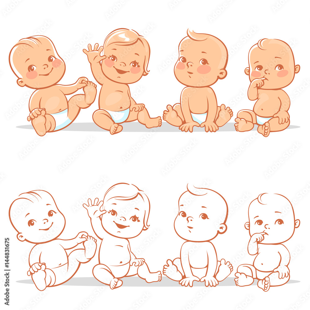 Cute Baby Waving