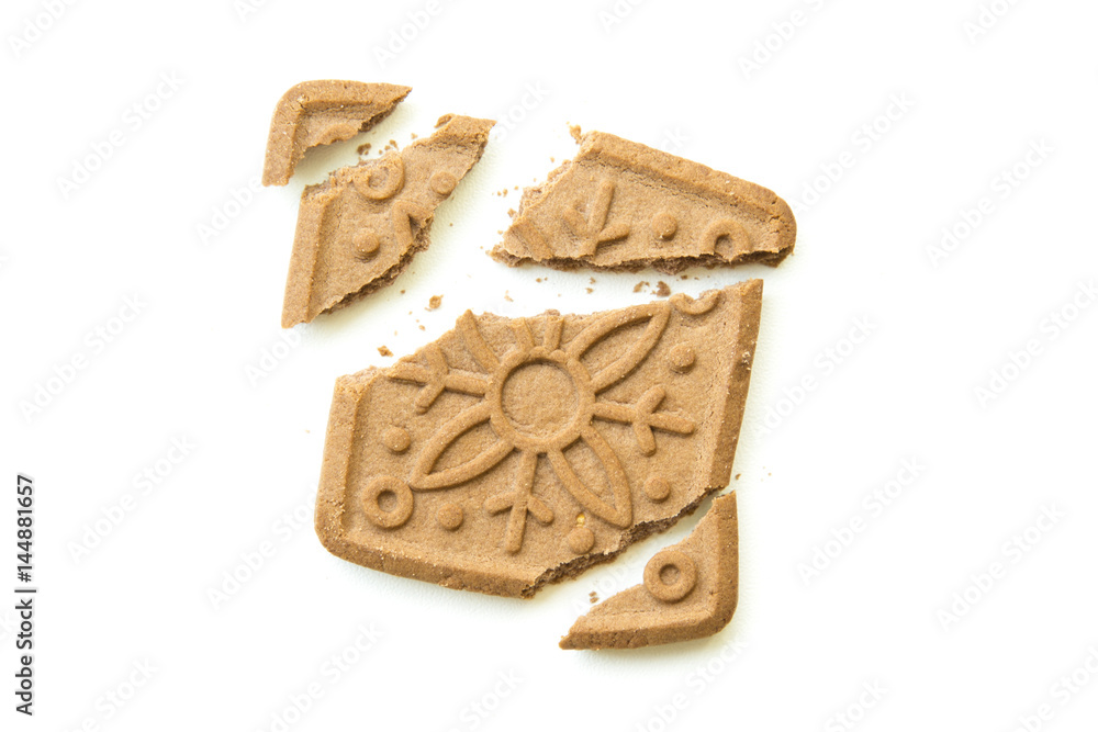 Cracked biscuit Stock-Foto | Adobe Stock