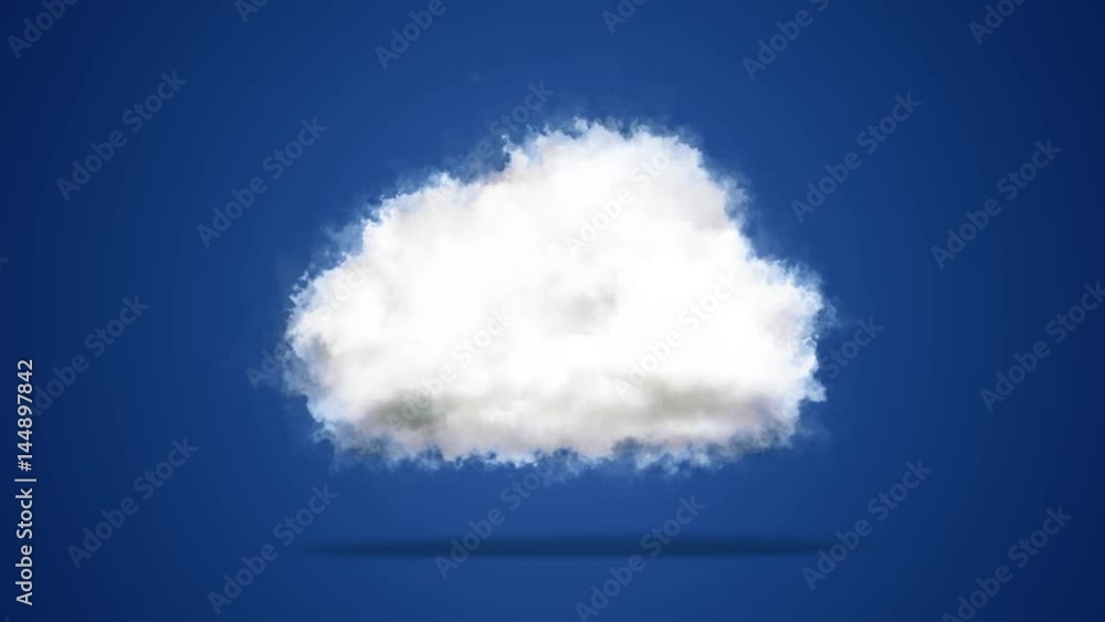 Cloud computing, cloud technology, Internet of things, concept ...