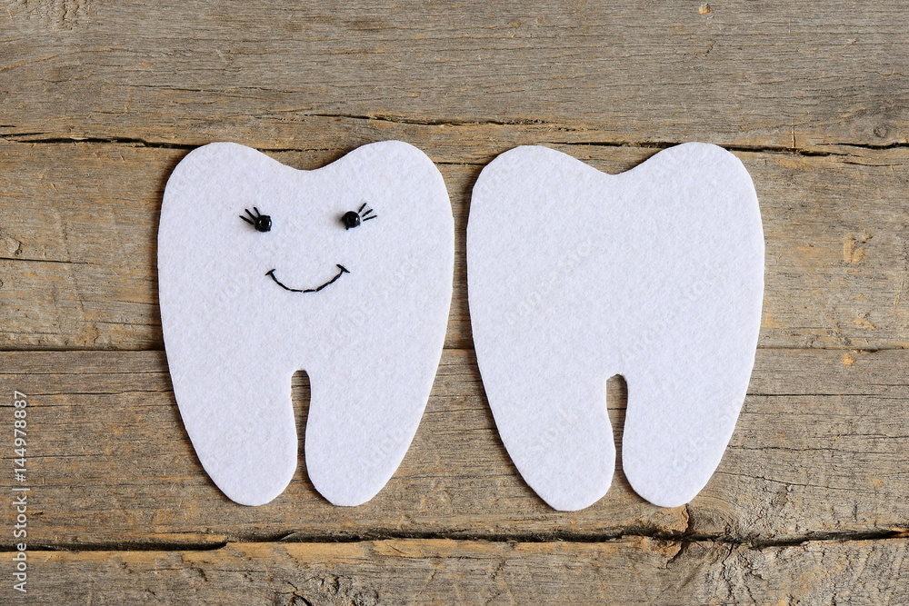 How to sew a felt tooth fairy. Step. Guide. Cut felt details to create ...