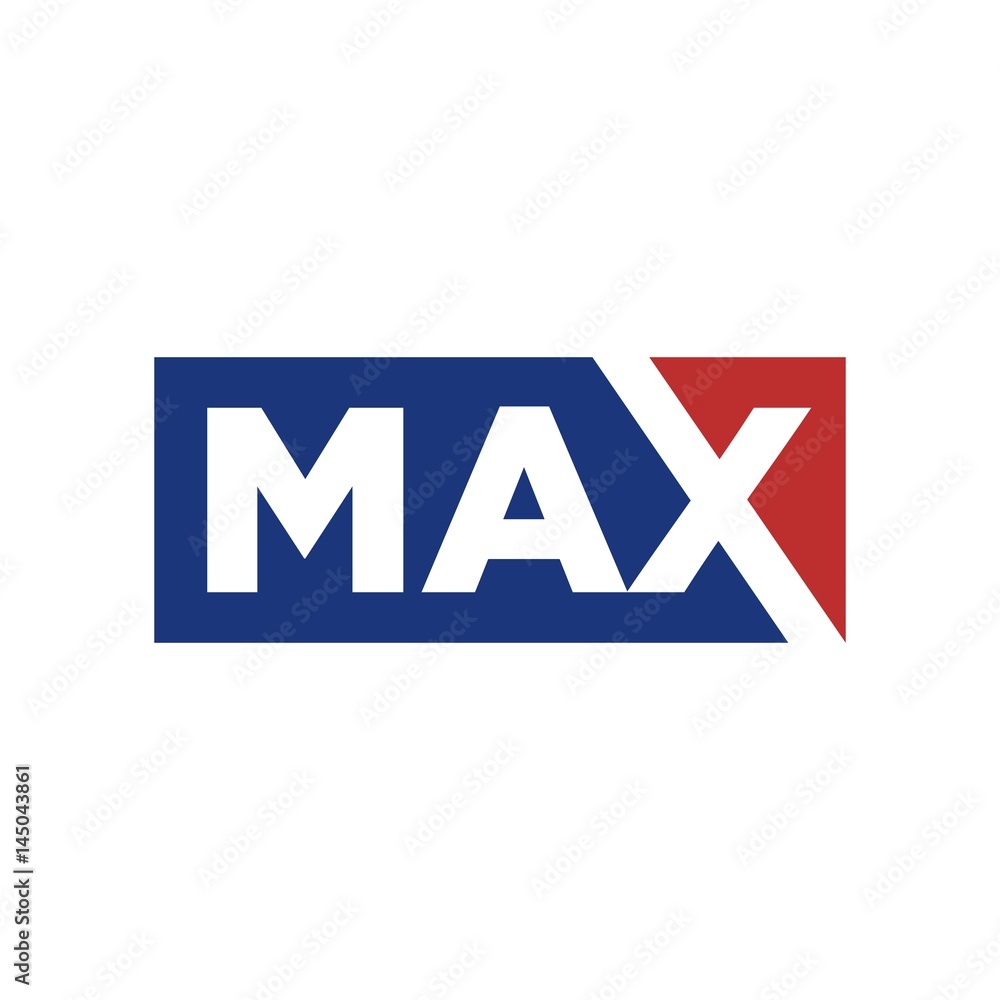 max logo vector. Stock Vector | Adobe Stock