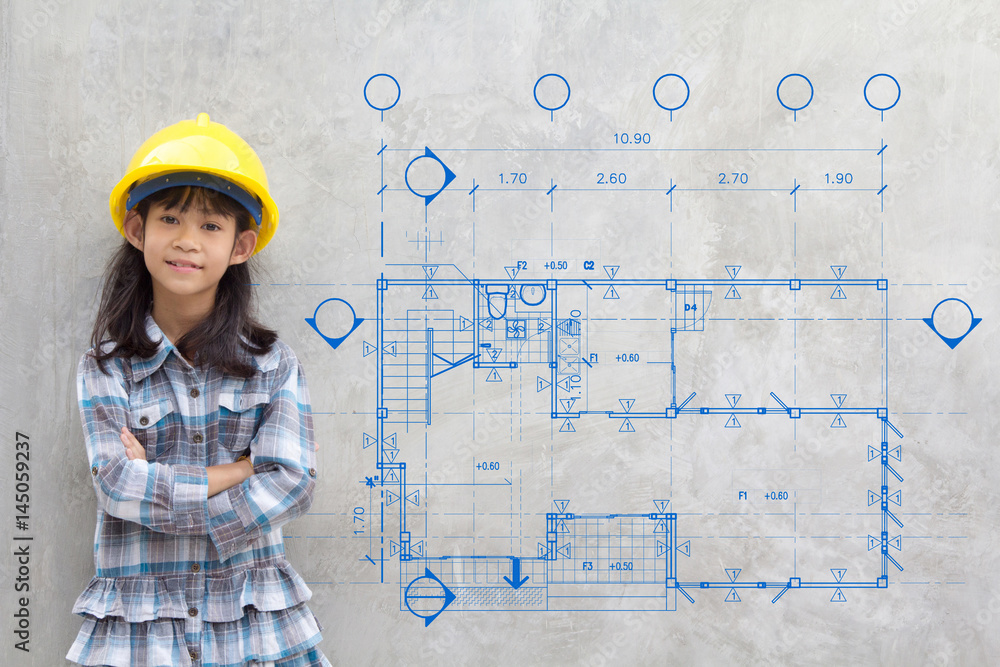 building, childhood, developing, construction and architecture concept ...