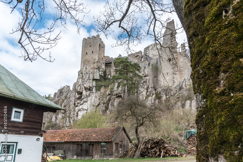 Burg Weissenstein im Bayerischen Wald - in der 2. Hälfte des 12 ...