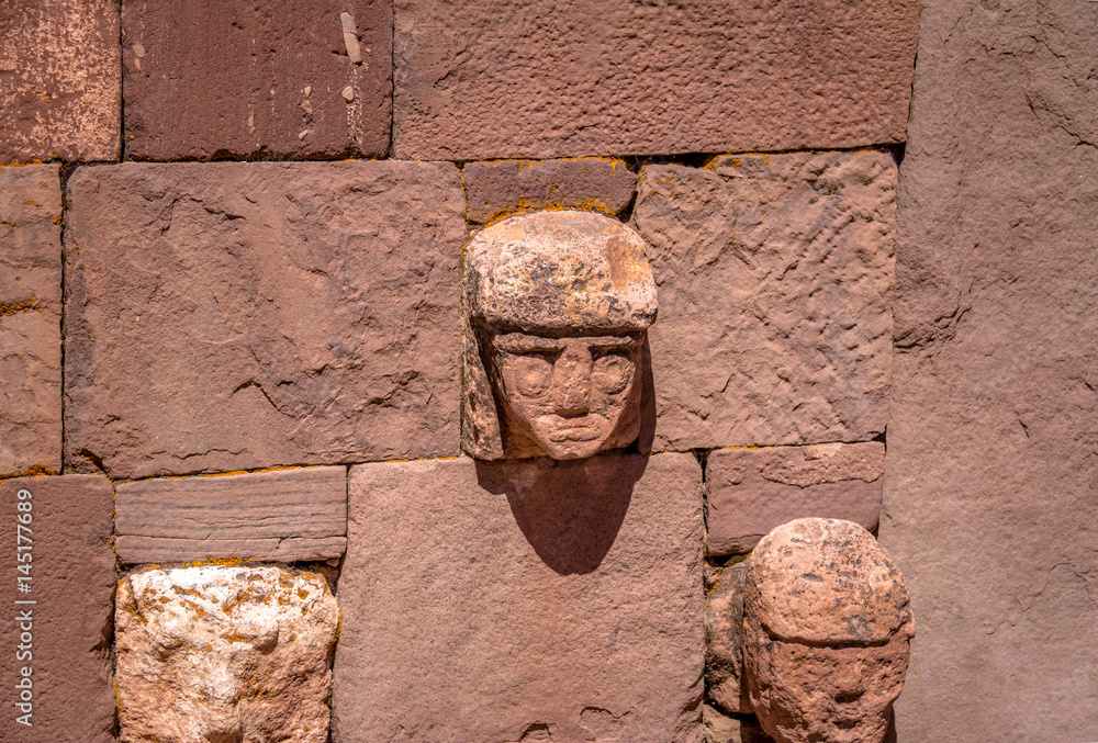 Tiahuanaco Faces