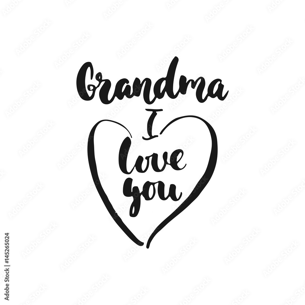 I Love You Grandma