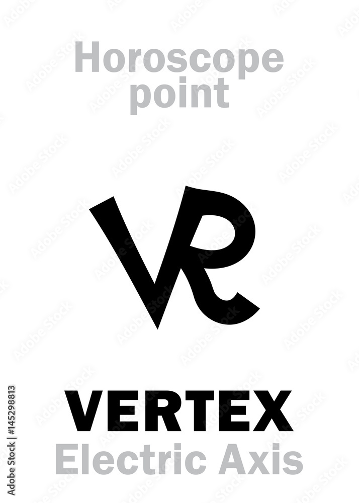 Astrology Alphabet: VERTEX (Electrical Axis), axis in horoscope ...