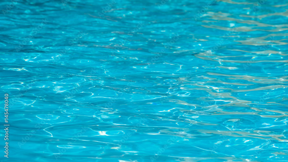 Beautiful ripple wave and blue water surface in swimming pool Stock ...
