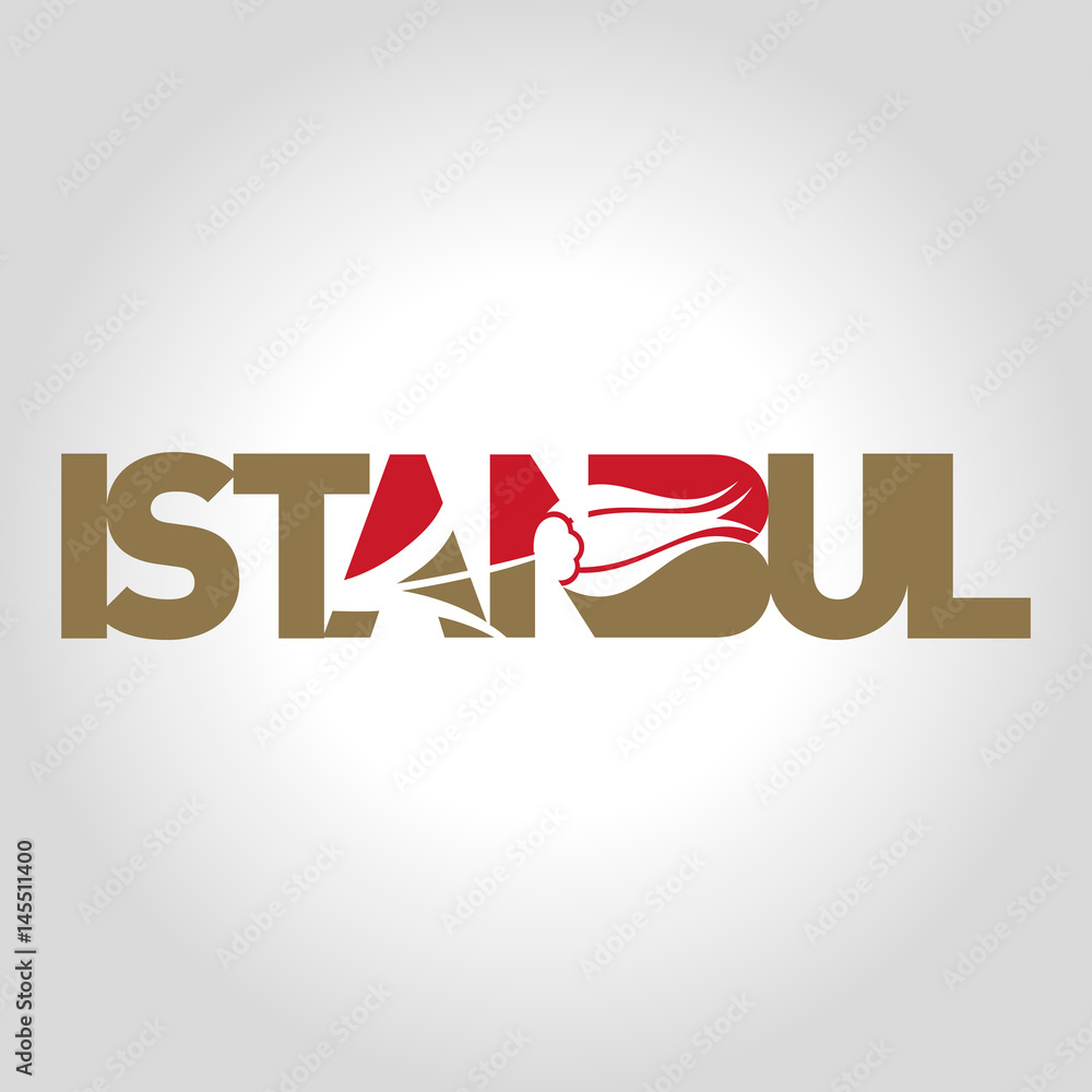 istanbul logo, icon and symbol vector illustration Stock Vector | Adobe ...
