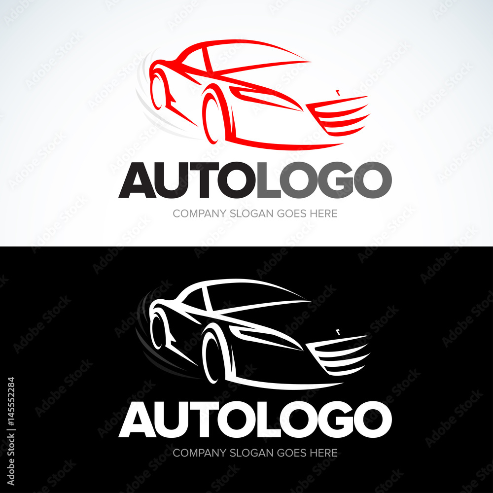 'Autologo' car logotype - car service and repair, vector set. Car logo ...