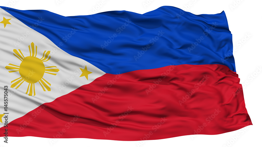 Filipino Flag Waving