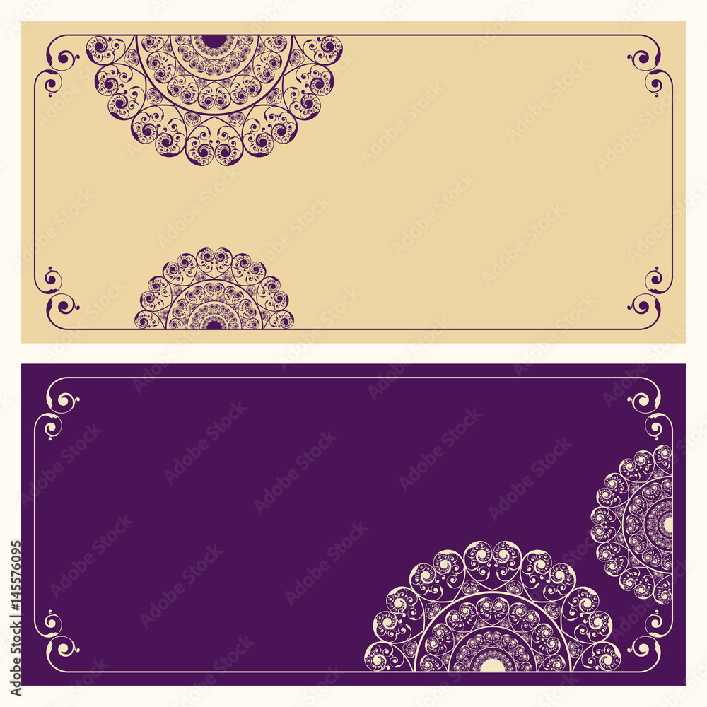 Wedding Invitation Card design Stock Vector | Adobe Stock