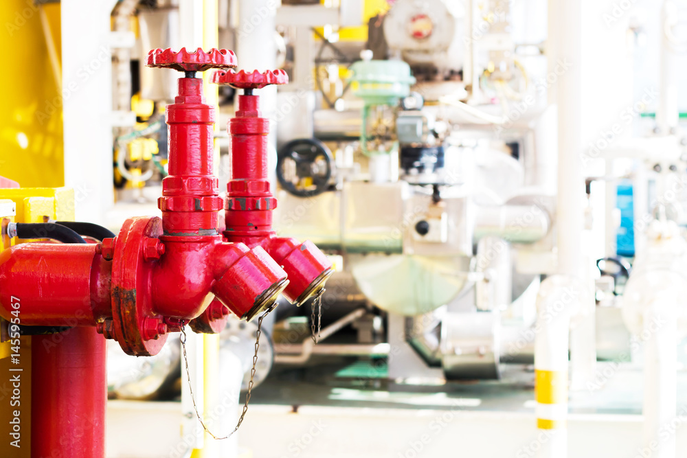 Fire valve,installation of fire safety,Security fire system in industry ...