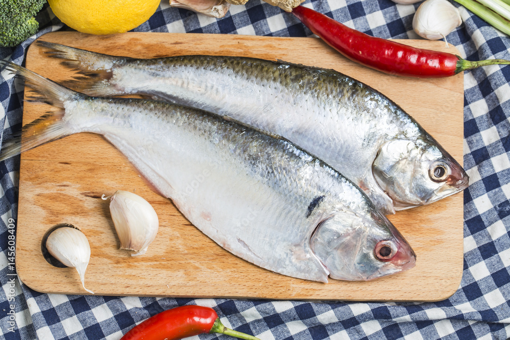Ilish fish of Southeast Asia Stock Photo | Adobe Stock