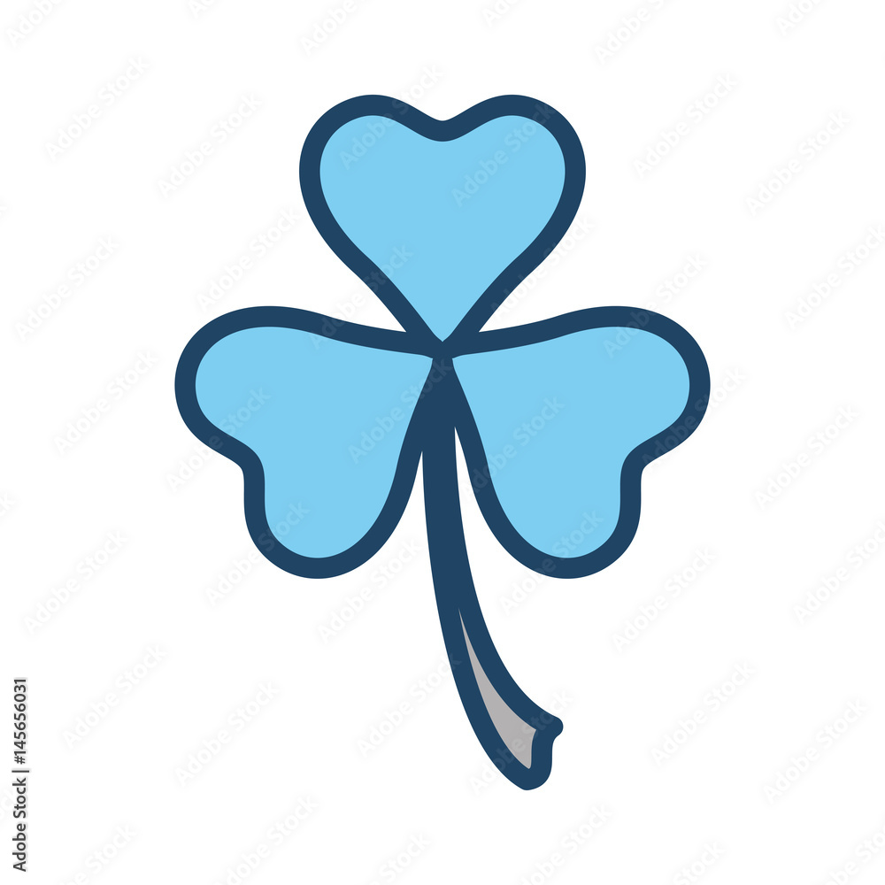 Clover lucky leaf icon vector illustration graphic design Stock Vector ...