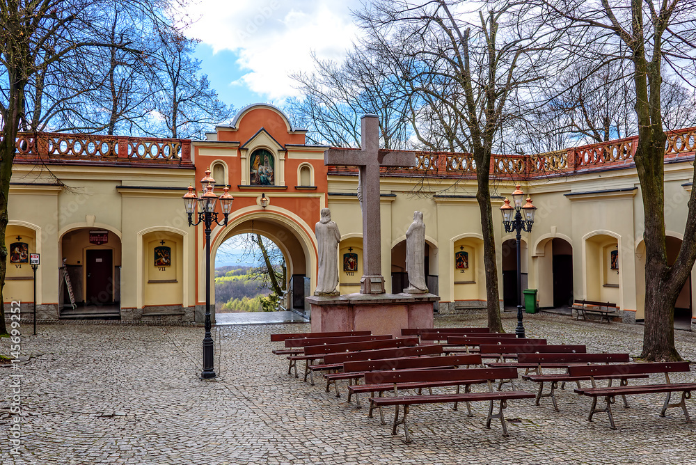 Sankt Annaberg Kirche Oberschlesien Wallfahrtsort Polen Stock Photo | Adobe Stock