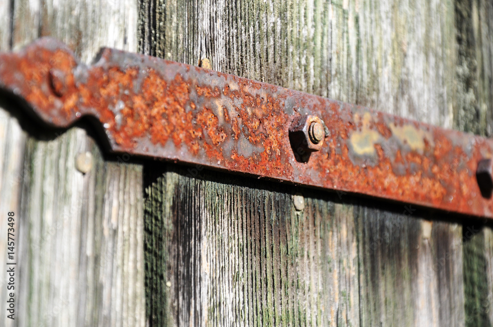old rusty door Stock Photo | Adobe Stock
