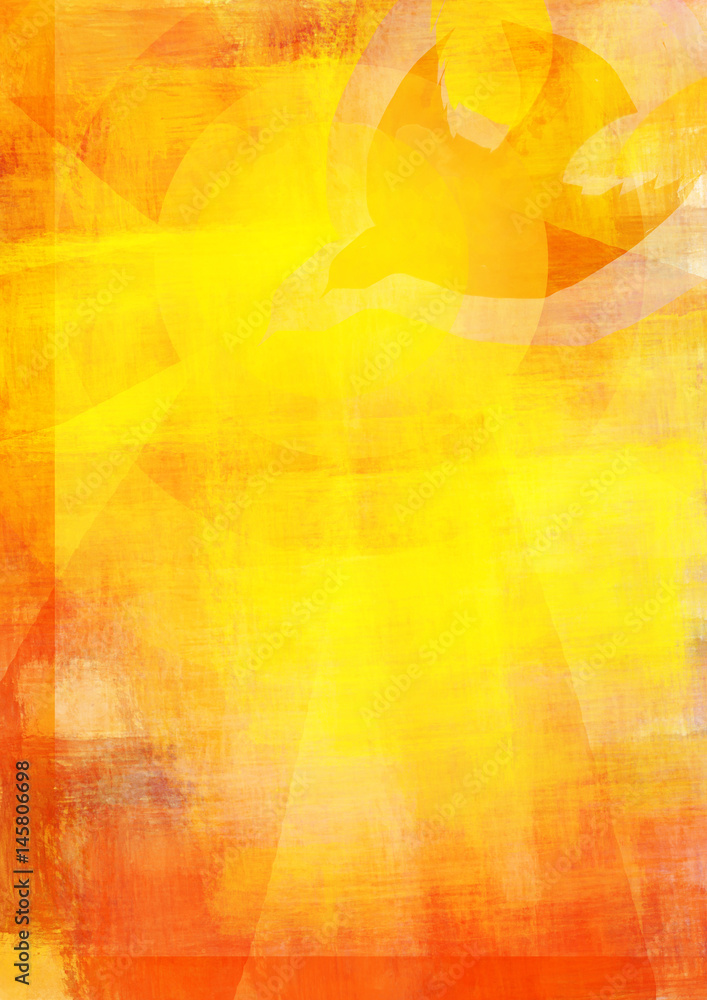 Holy Spirit, Pentecost or Confirmation symbol with a dove, and bursting ...