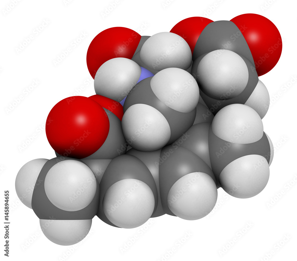 Domoic acid algae poison molecule. Responsible for amnesic shellfish ...