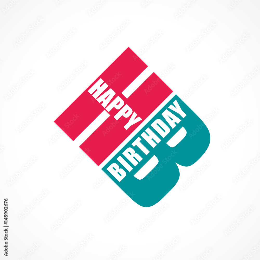 happy birthday Stock Vector | Adobe Stock