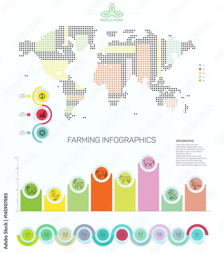 Domesticated Animals Map
