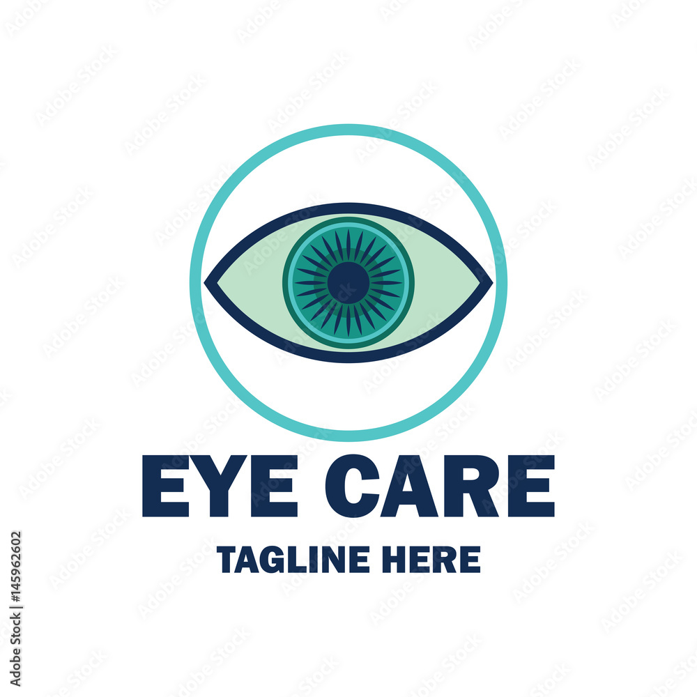 eye clinic / ophthalmic clinic / ophthalmology / optometrist icon with ...