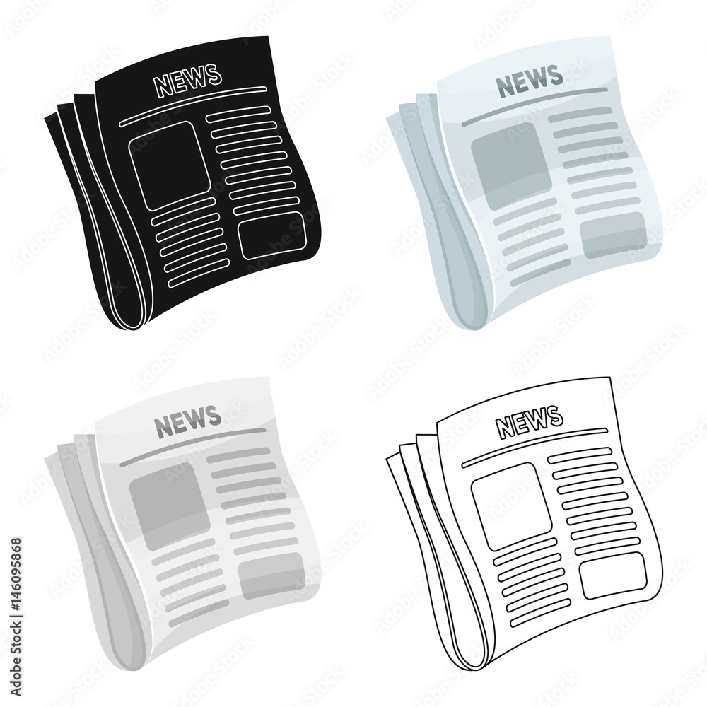 Newspaper, news.Paper, for the cover of a detective who is ...