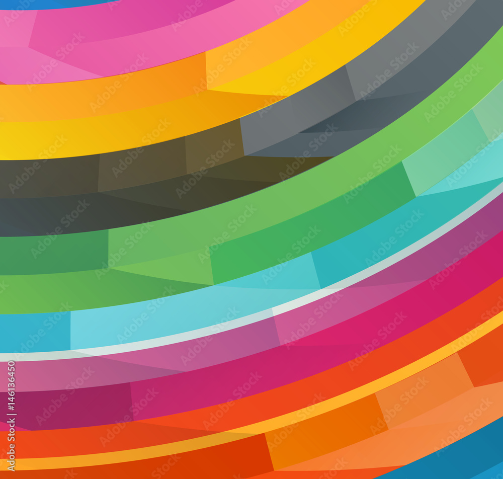 Abstract vector background of different color elements Stock Vector ...