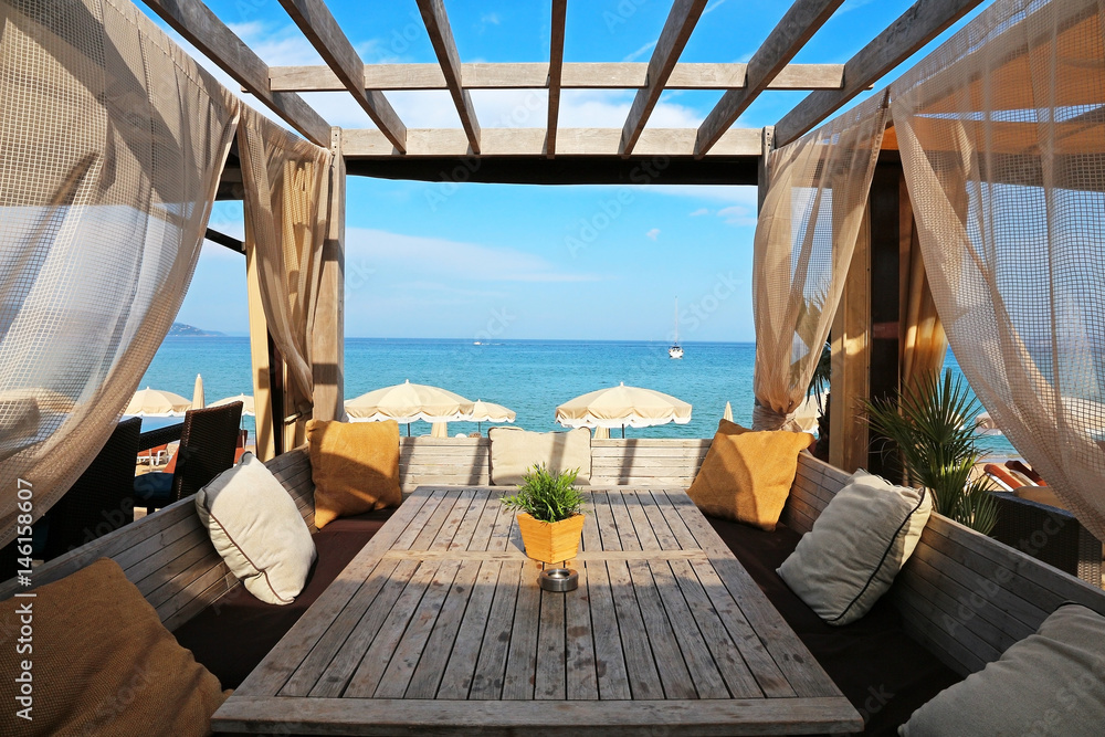 beach bar Stock Photo | Adobe Stock