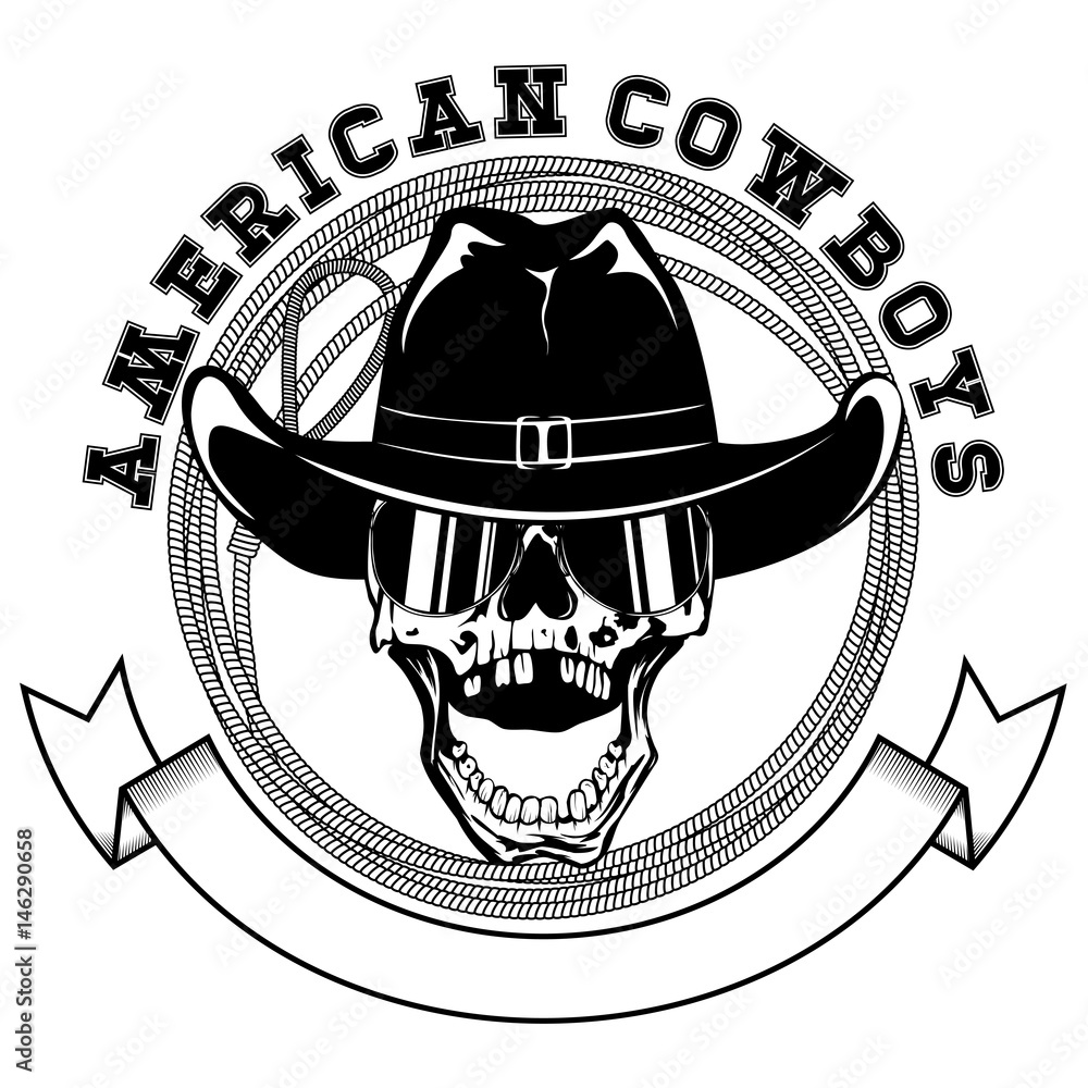 cowboy lasso var 9 Stock Vector | Adobe Stock