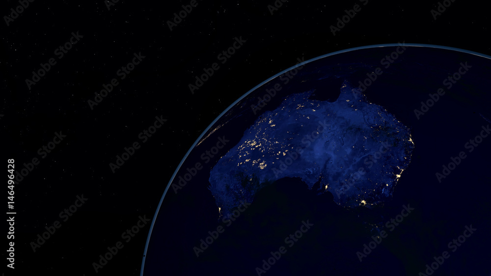 Extremely detailed and realistic high resolution image of Australia at ...