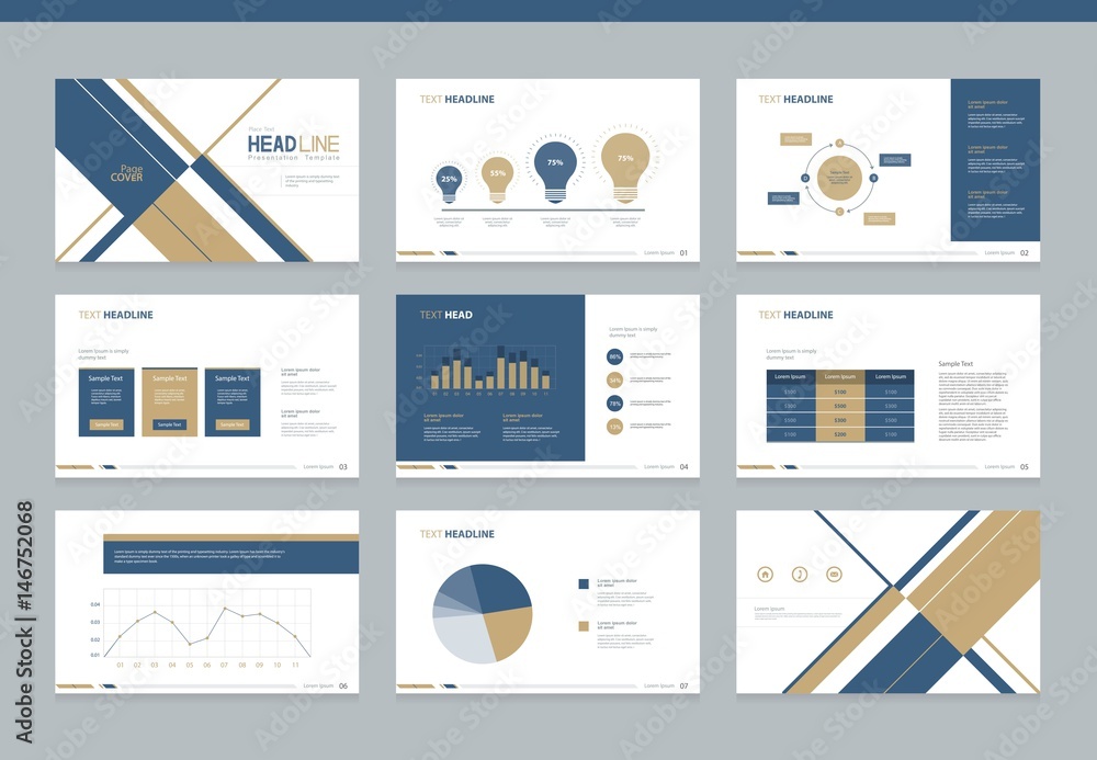 page layout and cover design for brochure ,report,book and presentation ...