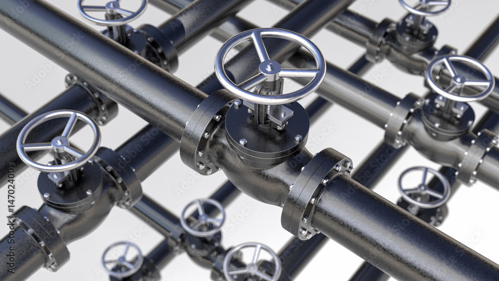 Black Valves Background Stock Illustration | Adobe Stock