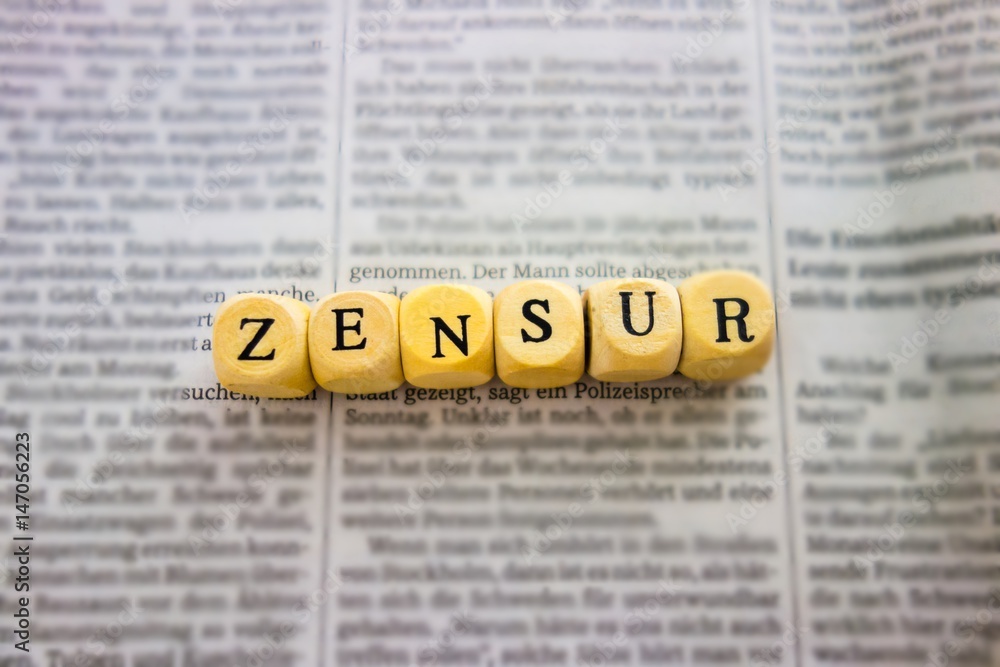 Zensur Stock-Foto | Adobe Stock
