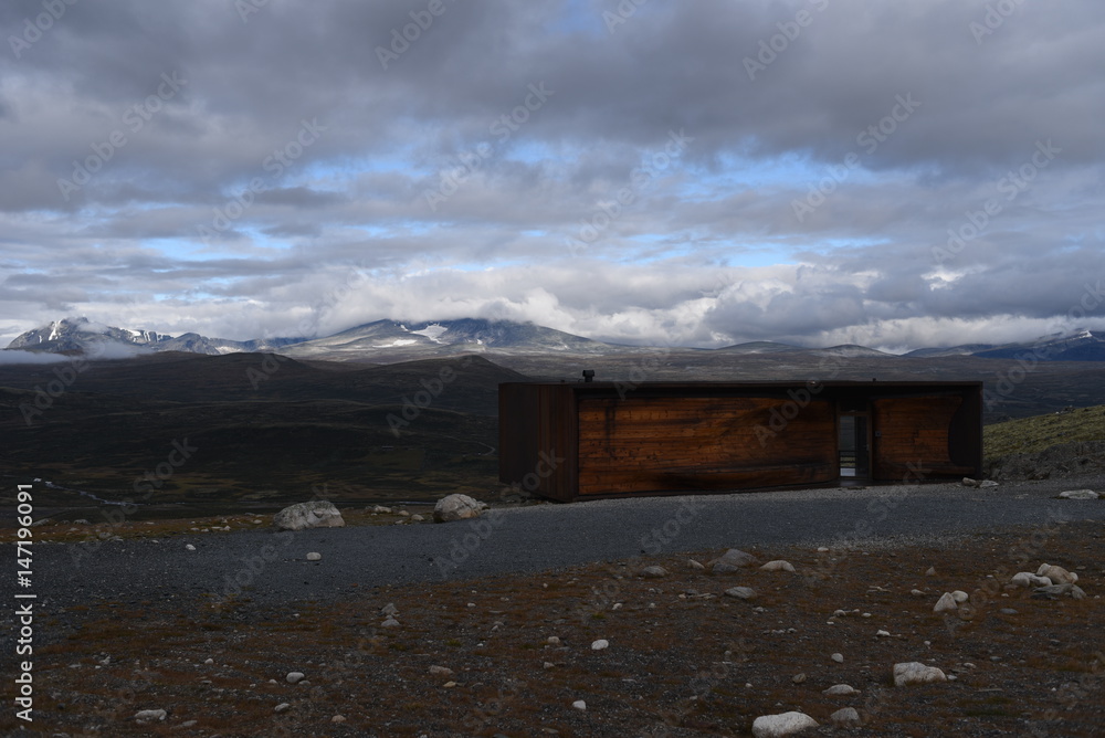 Snohetta Snøhetta Dovre viewpoint Stock Photo | Adobe Stock