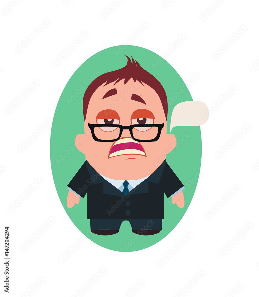 Serious Cartoon Characters