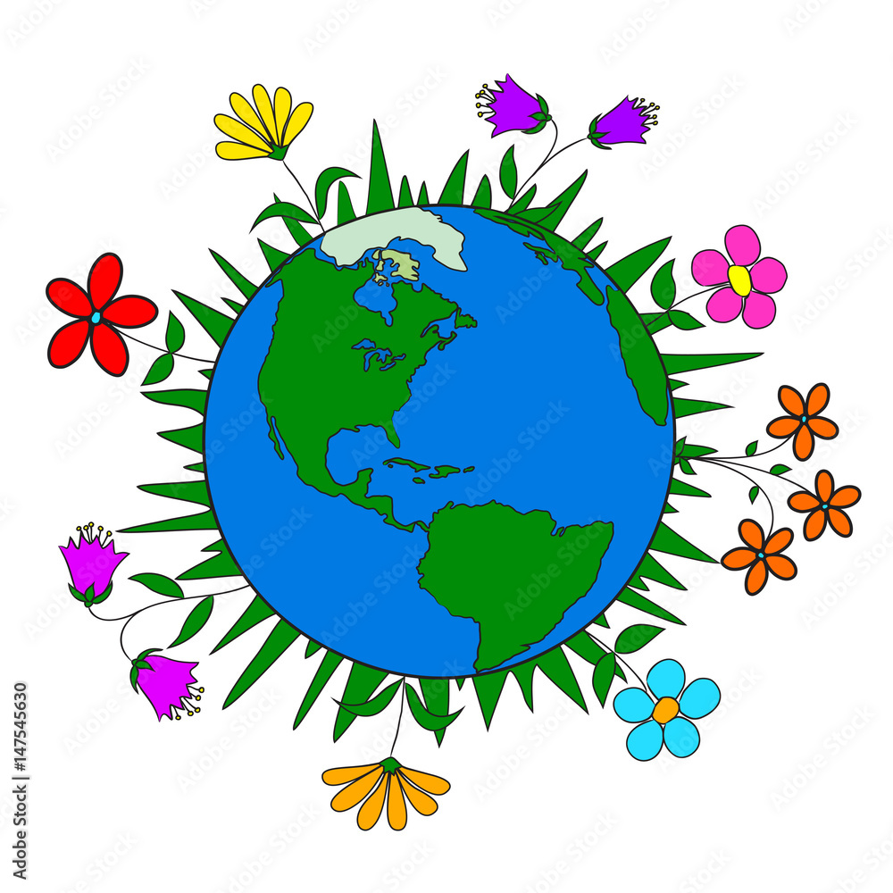 Conservation Of Natural Resources Drawing