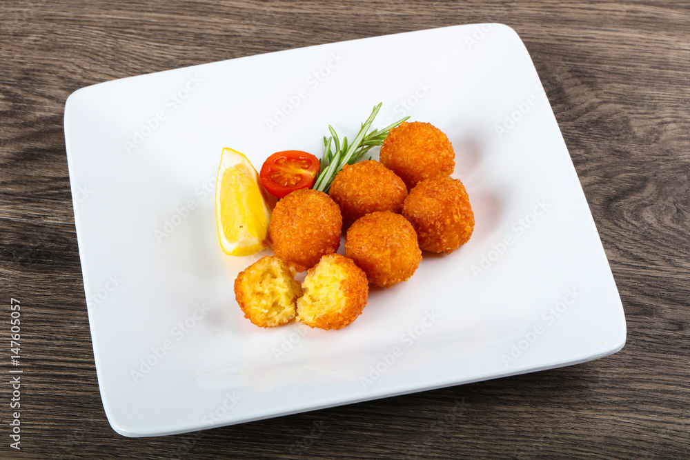 Cheese balls Stock Photo | Adobe Stock