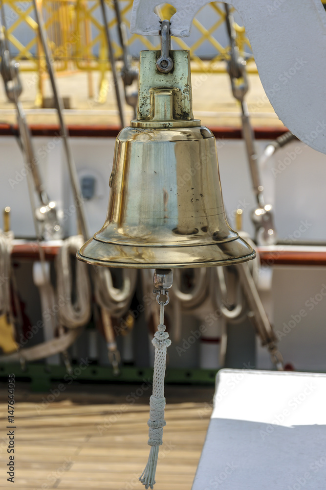 Bell of ship Stock Photo | Adobe Stock