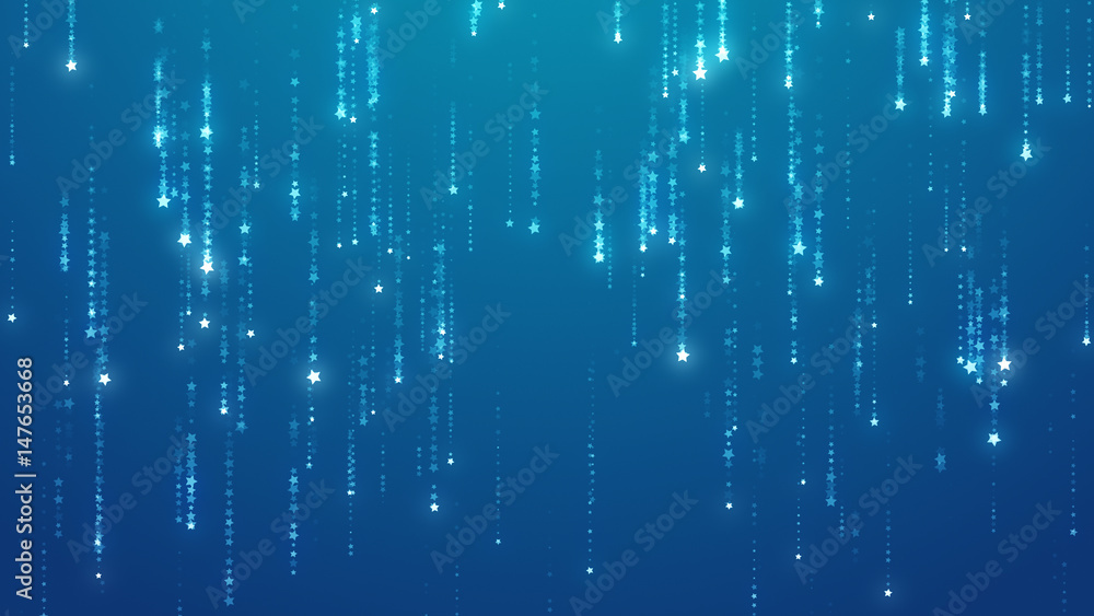 Starfall background. UHD 2160p. 4K resolution 3840x2160. Stock ...