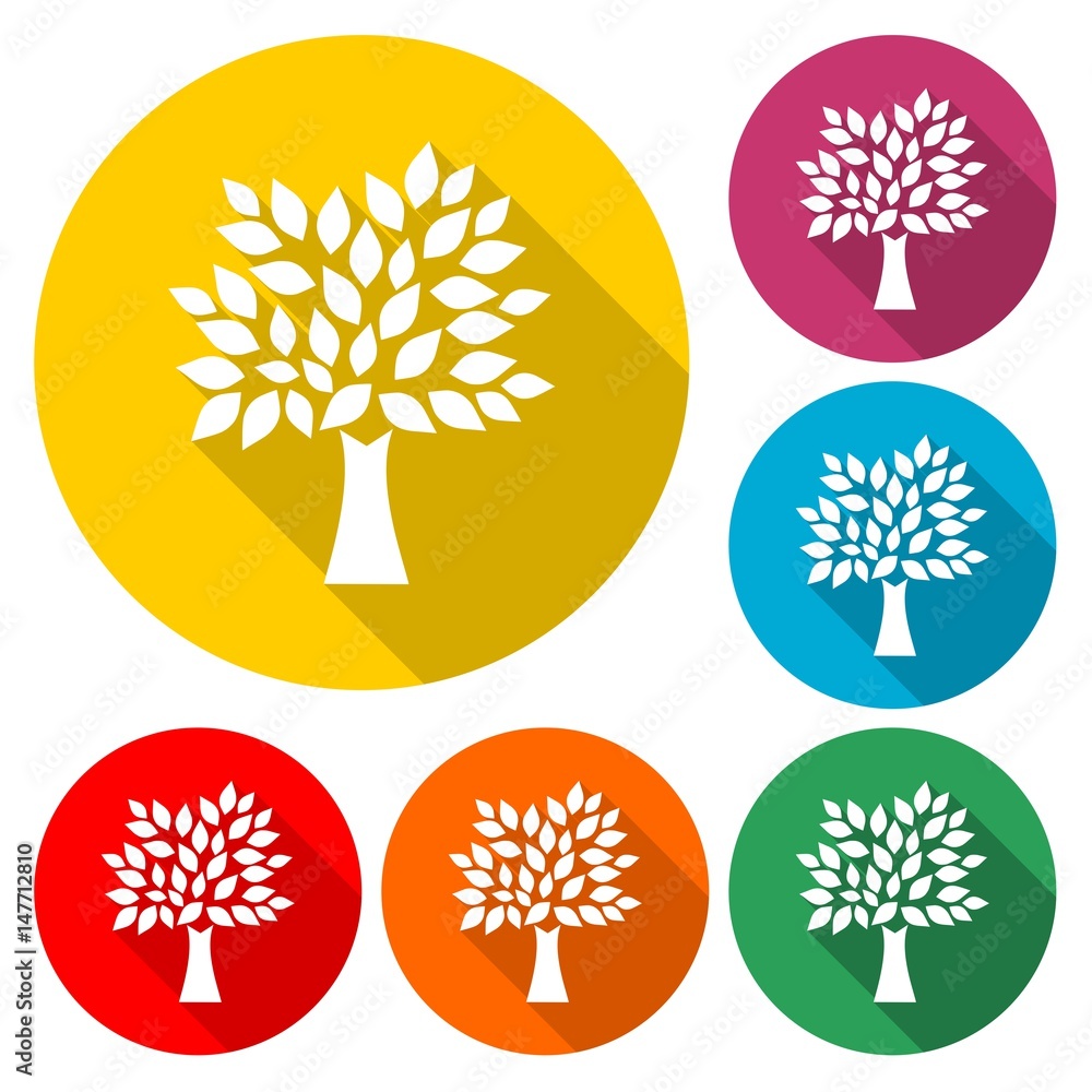 Garden tree icon - Illustration Stock Vector | Adobe Stock