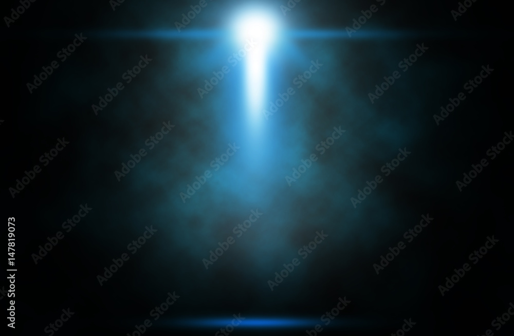 Show spotlight blue stage background. Stock Photo | Adobe Stock