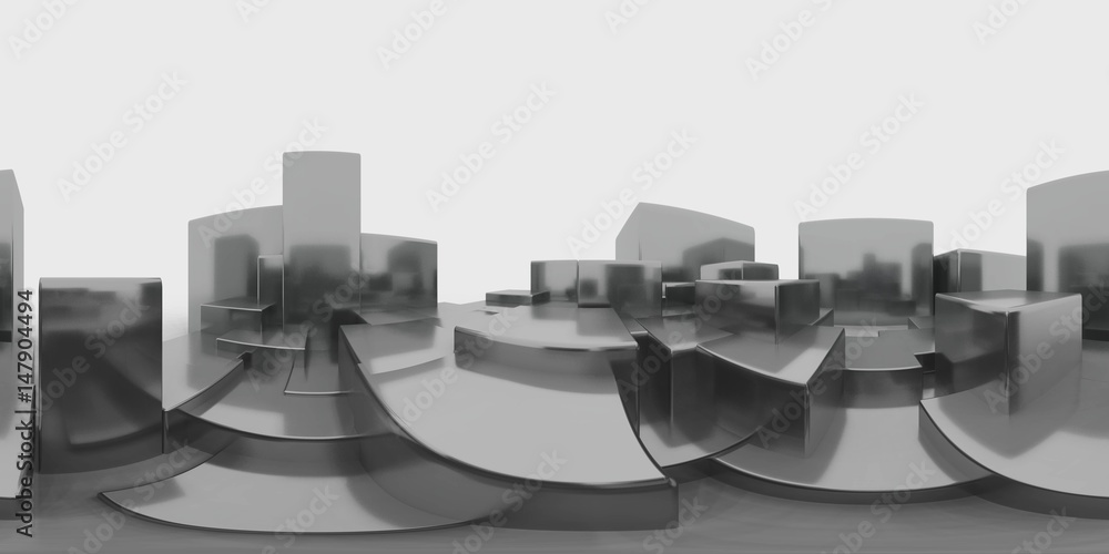 Environment map. HDRI map. Equirectangular projection. Spherical ...