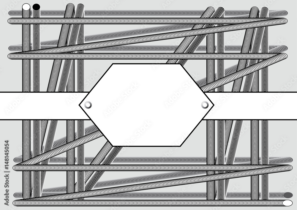 Technical background with blank label for your text Stock Illustration ...