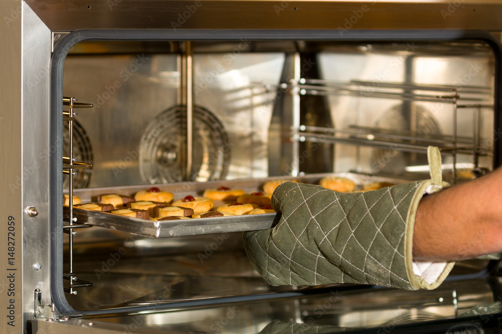 Oven With Cookies Inside