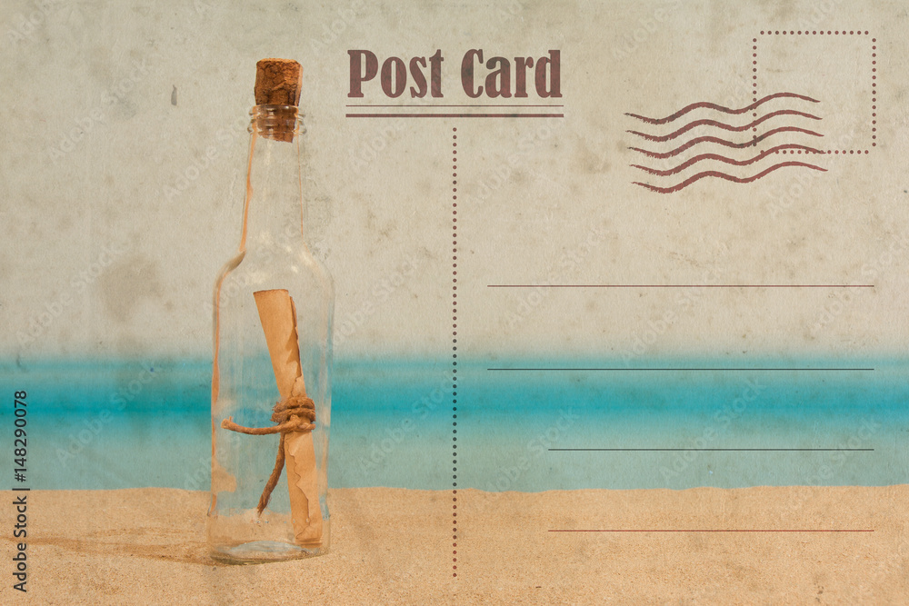 Vintage Summer Postcard